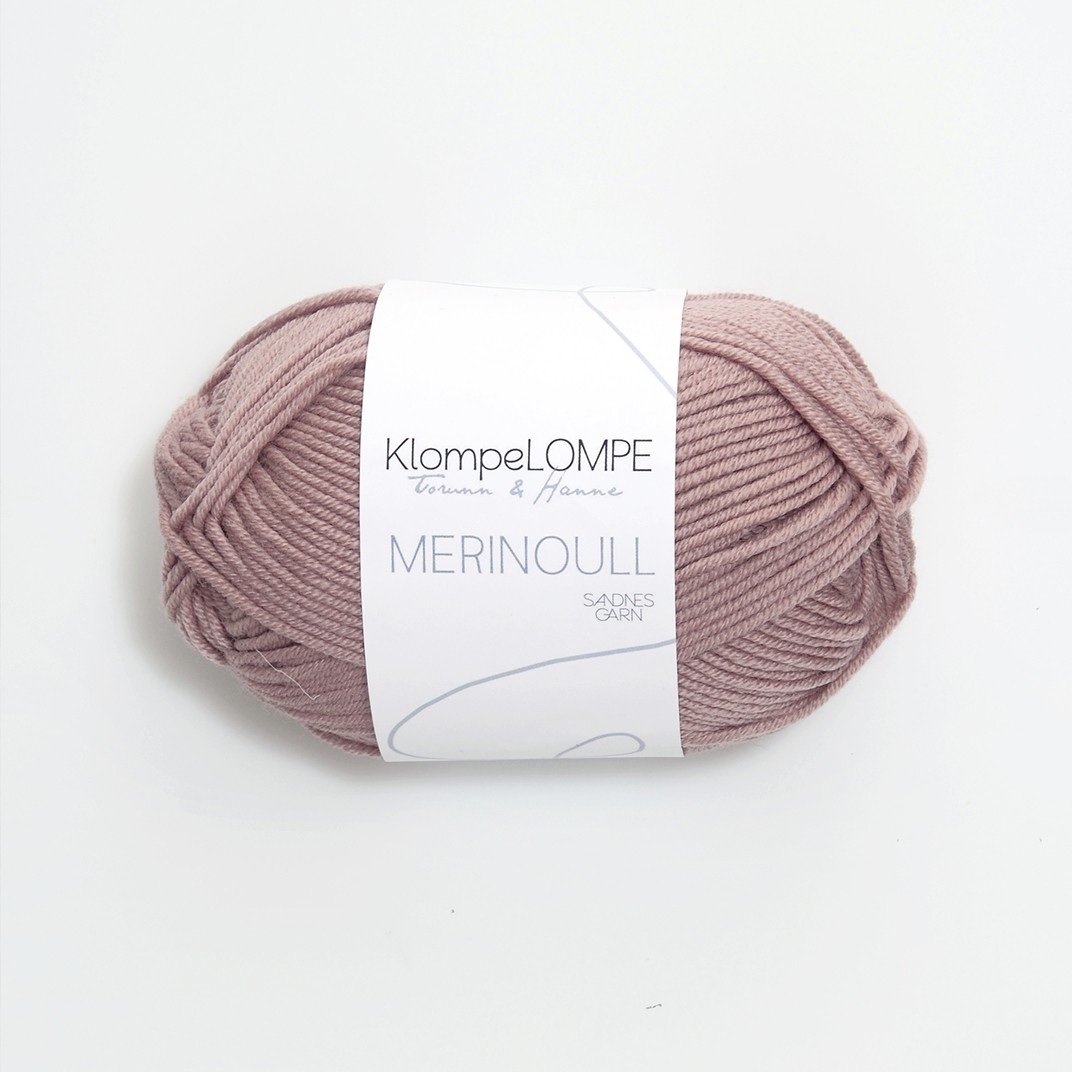 KlompeLOMPE - Merinoull Fv. 4032 Pudder Rosa. - KLOMPELOMPE - MERINOULL ...