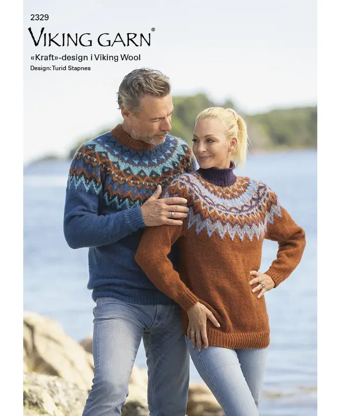 "Kraft" Viking Garn - Opskriftshæfte 2329 - VIKING GARN - OPSKRIFTER ...