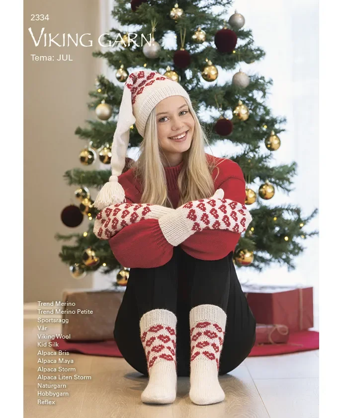 Viking Design - Opskriftshæfte 2334 Jul - VIKING GARN - OPSKRIFTER ...