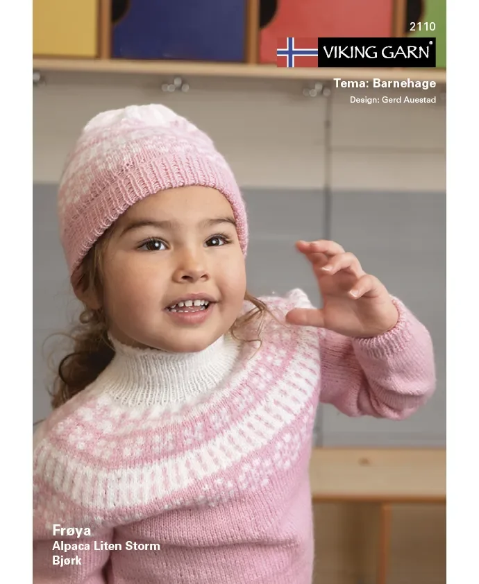 Viking Design - Opskriftshæfte 2110 Barnehage - VIKING GARN ...