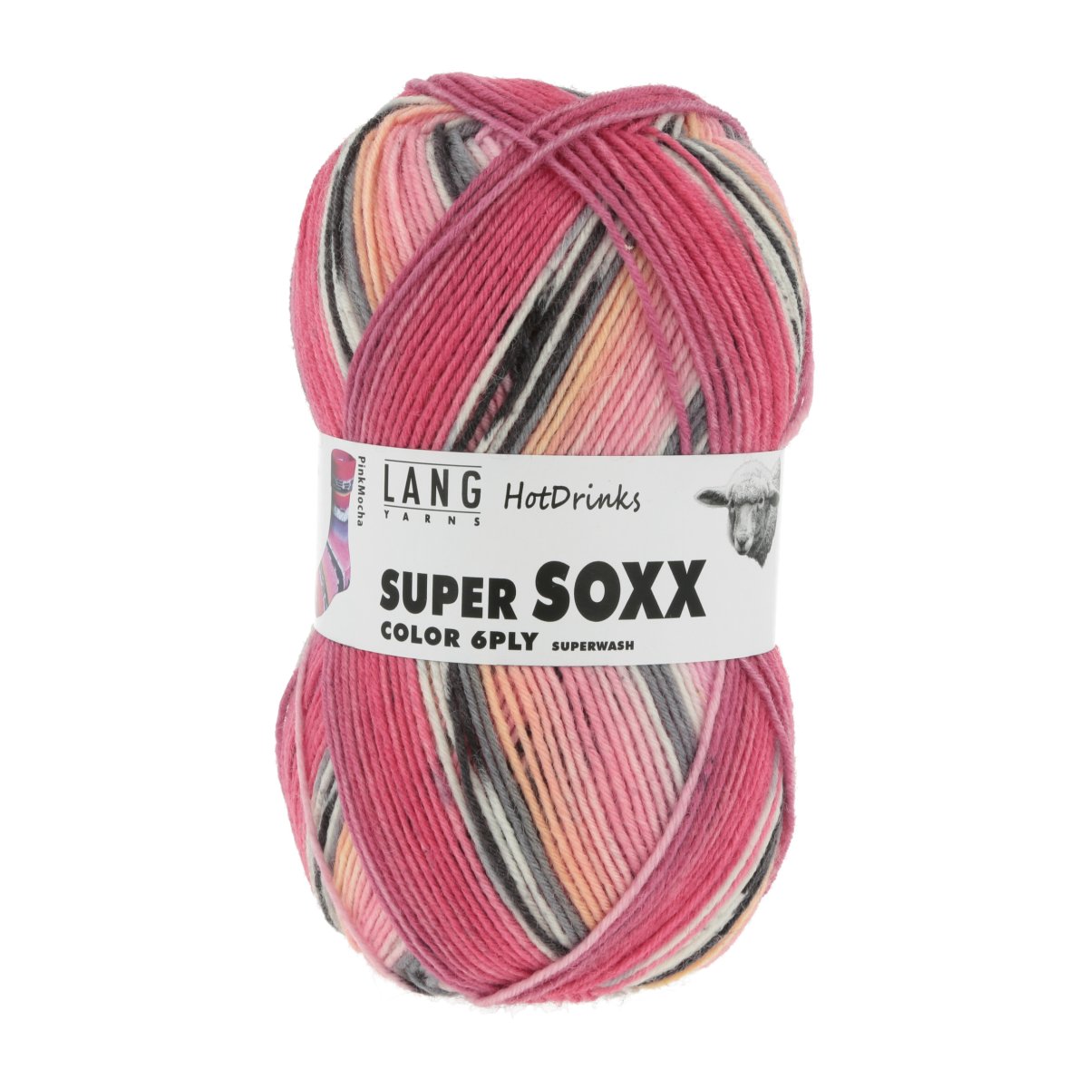 Lang Yarns - Super Soxx Color 6PLY Fv. 910-0379 Multi - LANG YARNS - SUPER SOXX COLOR 6PLY 150 ...