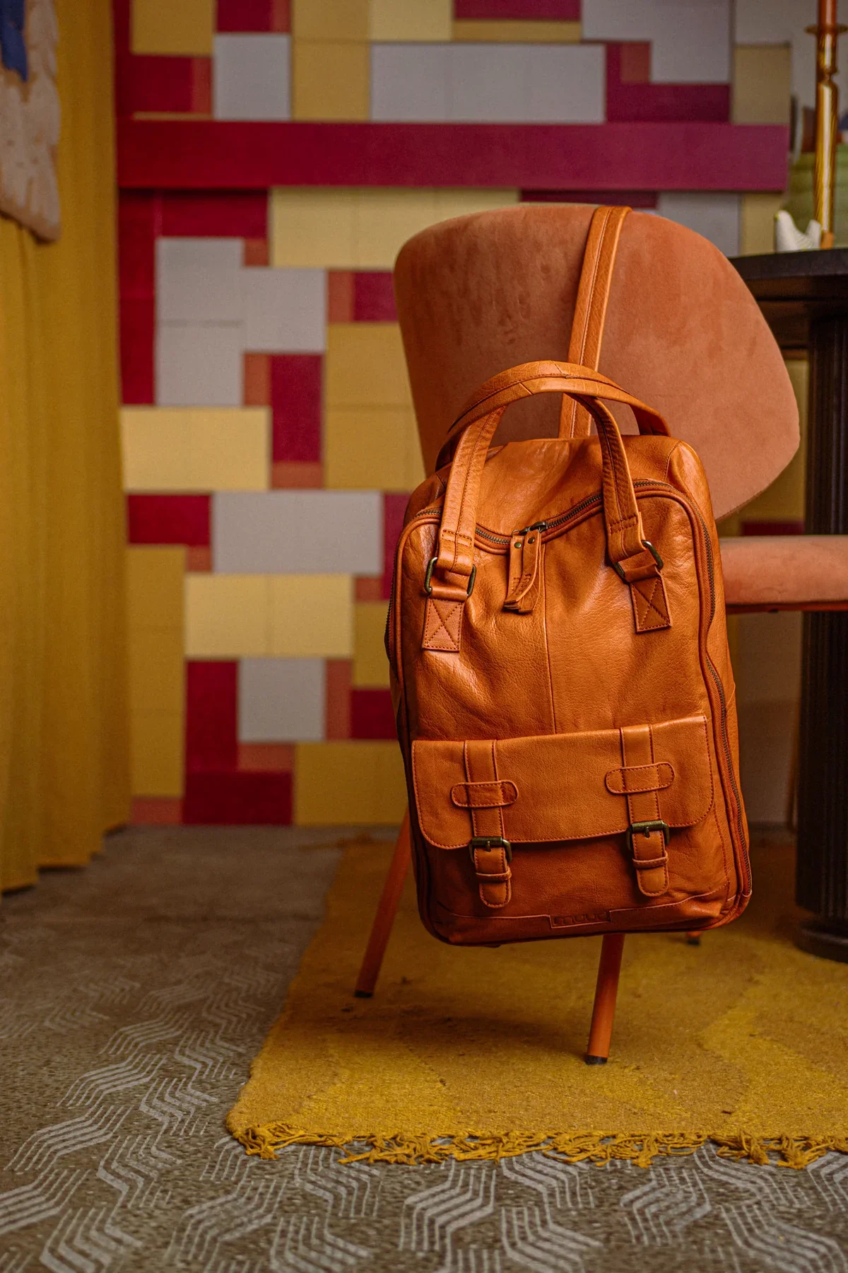 Muud - Geogina Rygsæk Fv. Whisky - MUUD LIVING - LÆDER TASKER - SPAR OP ...