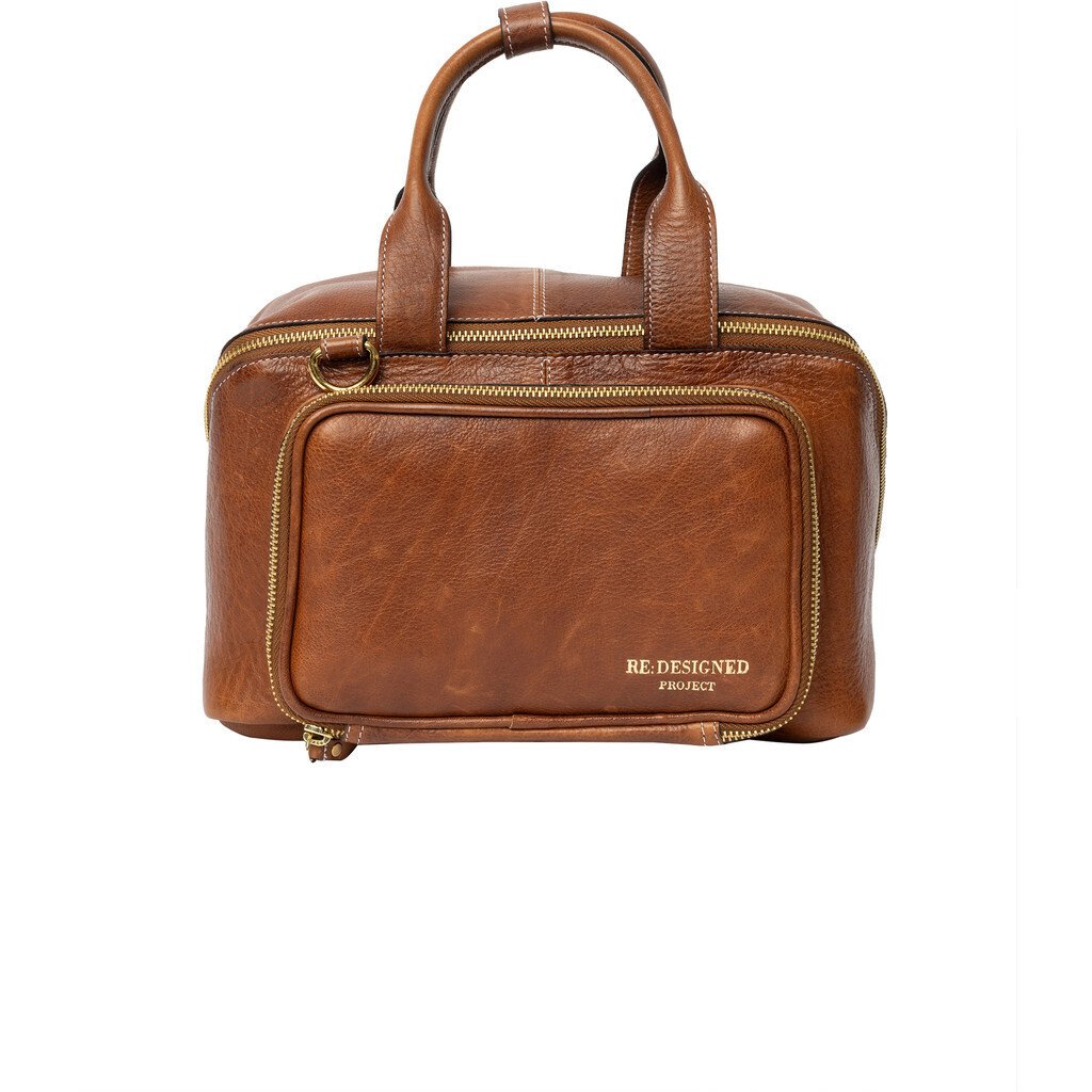 RE:Designed Project 39 - Organizer Taske Fv. Valnød/Guld - RE:DESIGNED - PROJECT LÆDER TASKER ...