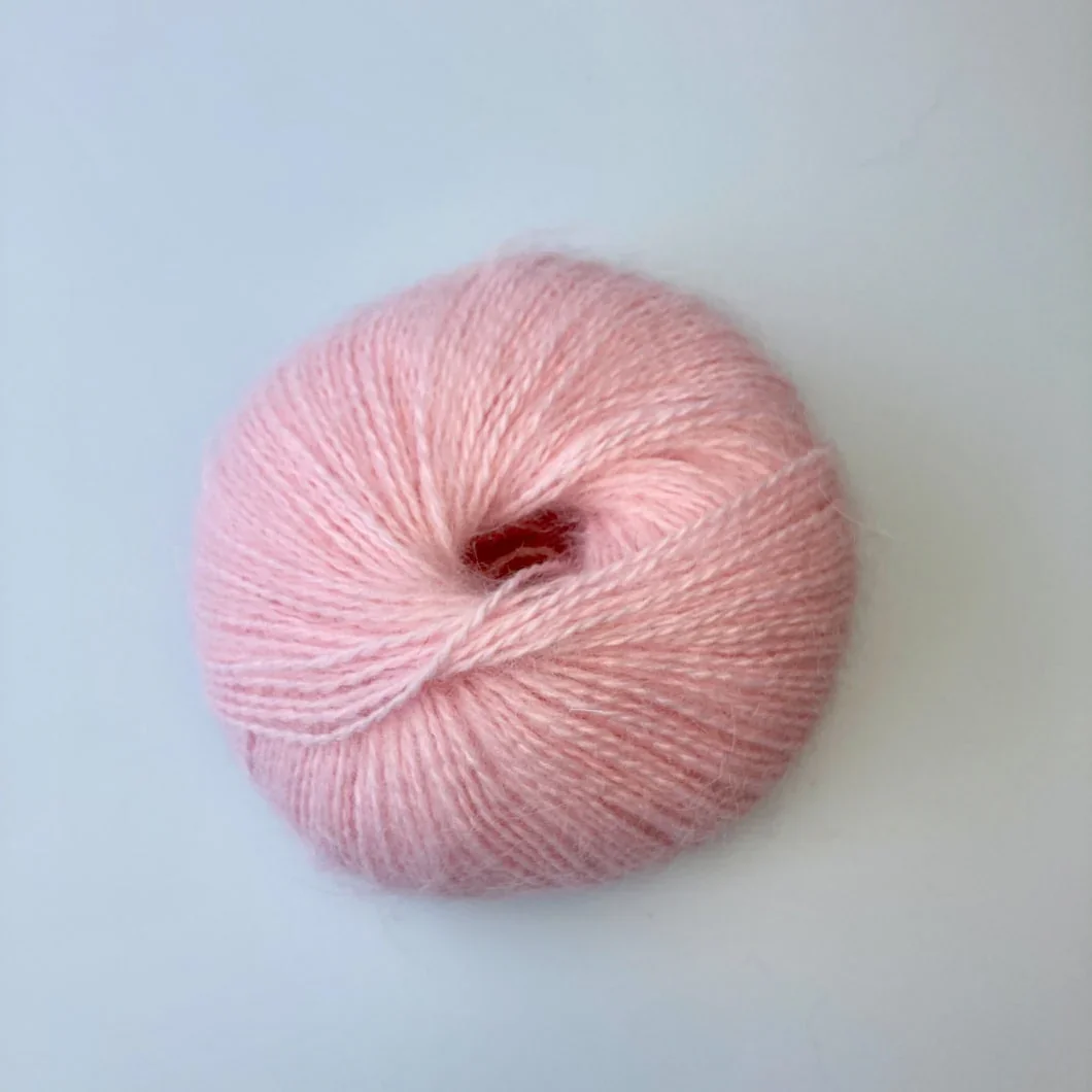 Cewec - Dolce Kid Mohair Farve 595 Lyserød - CEWEC/MONDIAL - DOLCE KID ...