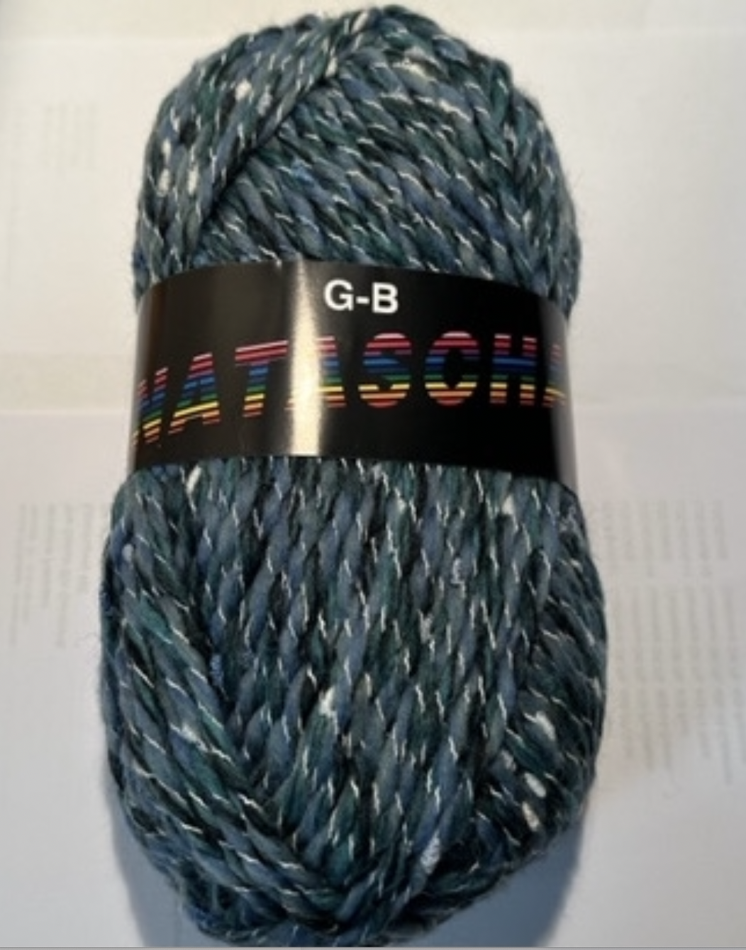 G-B Garn - Natascha Fv 03 Blå Multi - G-B GARN - NATASCHA ...