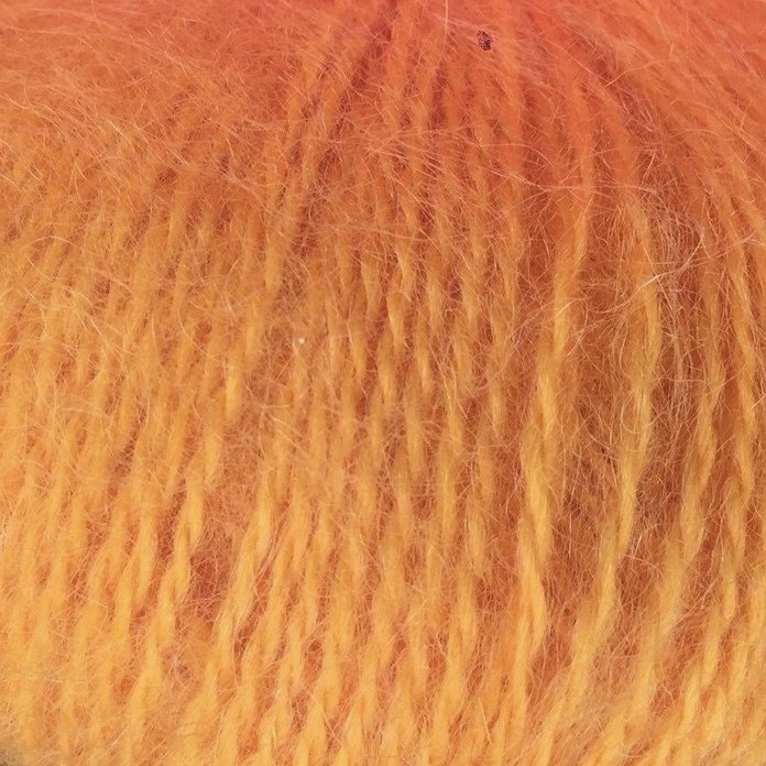 Cewec - Dolce Kid Mohair Farve 333 Orange - CEWEC/MONDIAL - DOLCE KID ...