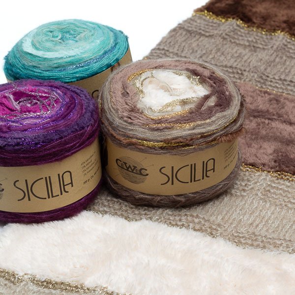 CEWEC - SICILIA - Thecornershop.dk - Billigt Garn, hobby og Interiør.